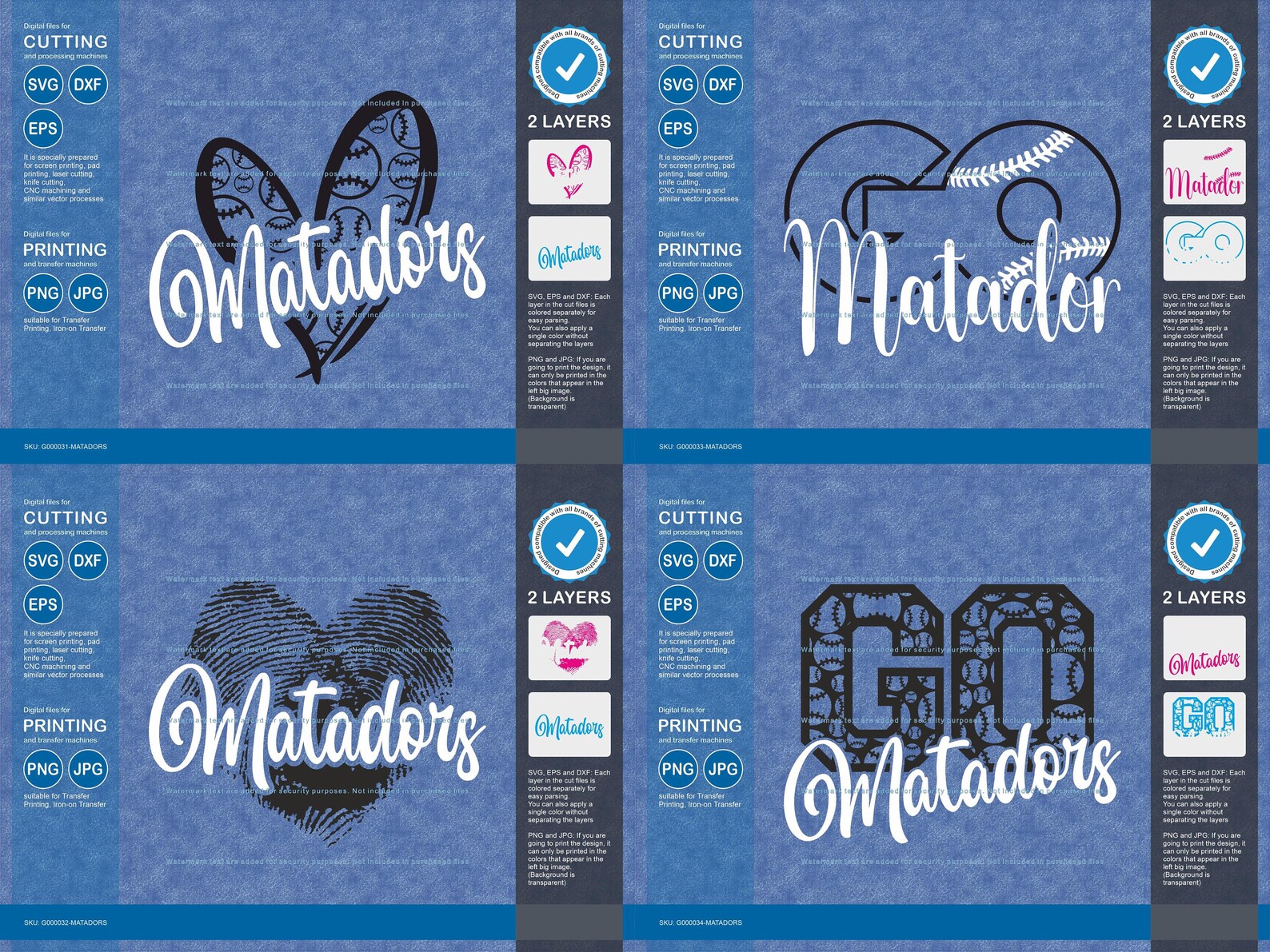 Matadors Svg Matador 20 Baseball Svg Mascot Designs Pack - Etsy