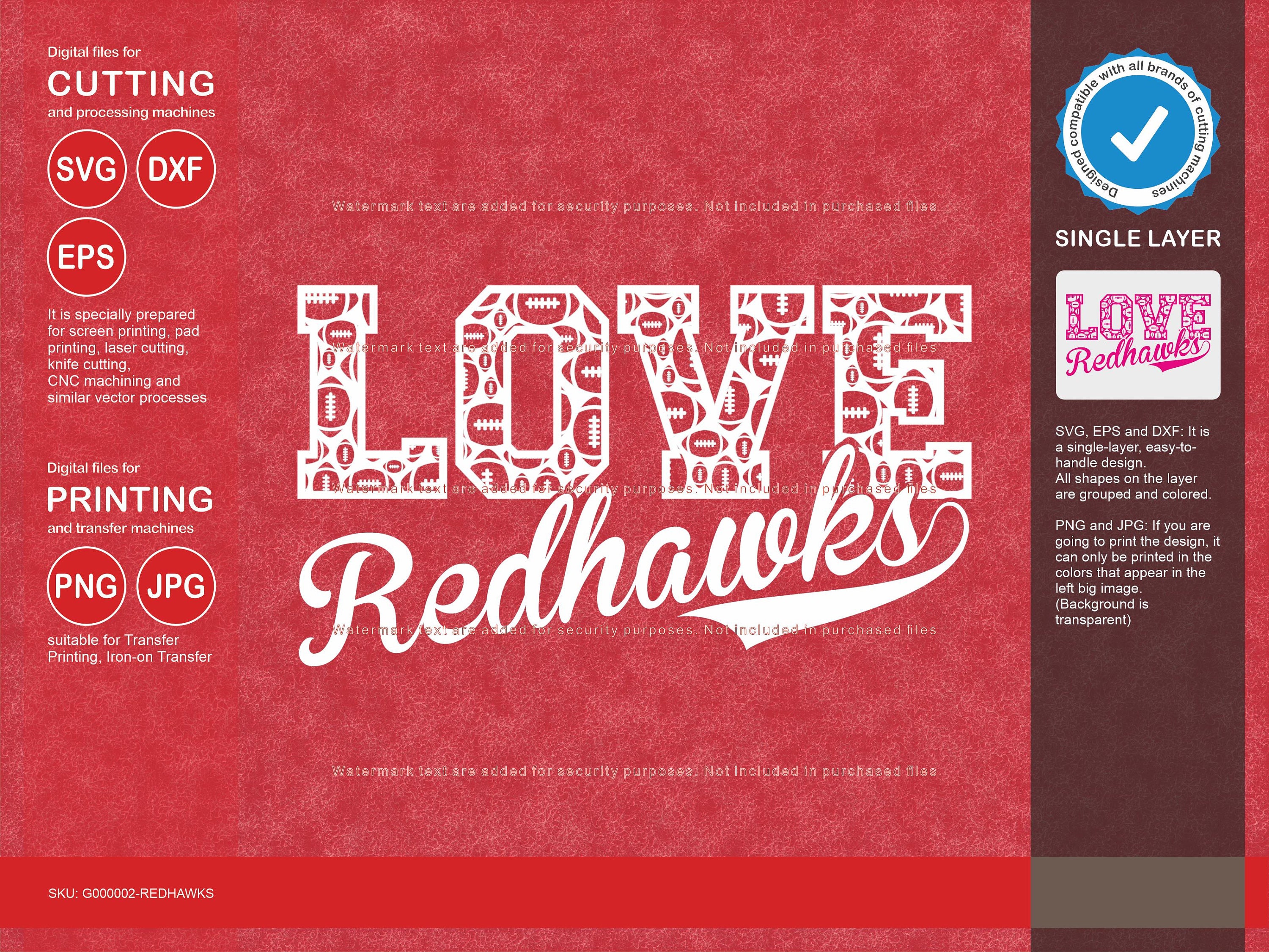 Redhawks Svg, Redhawk 9 Football Svg Mascot Designs Pack, Redhawks Svg ...