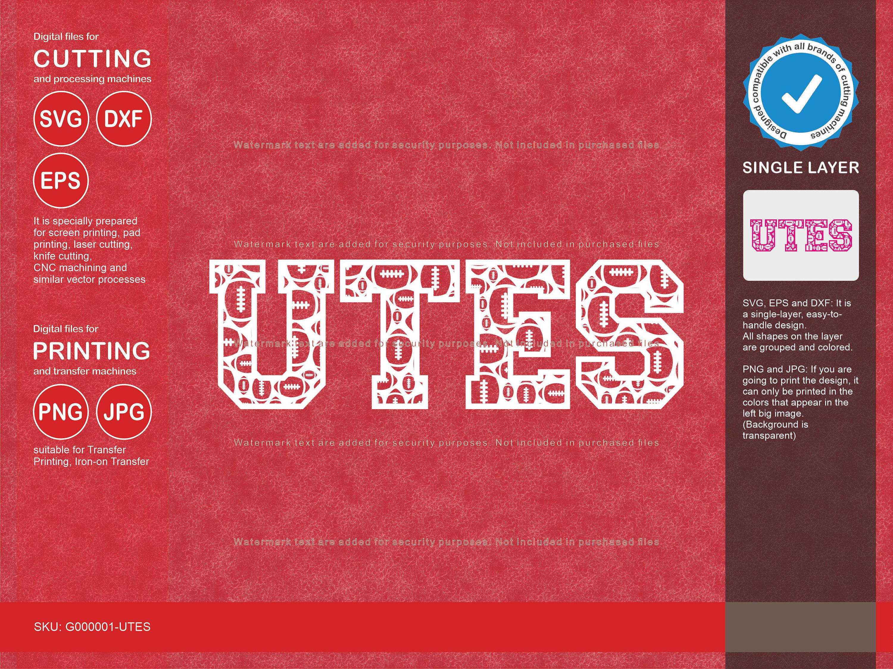 Utes Svg, Ute 9 Football Svg Mascot Designs Pack, Utes Svg Cut Files ...