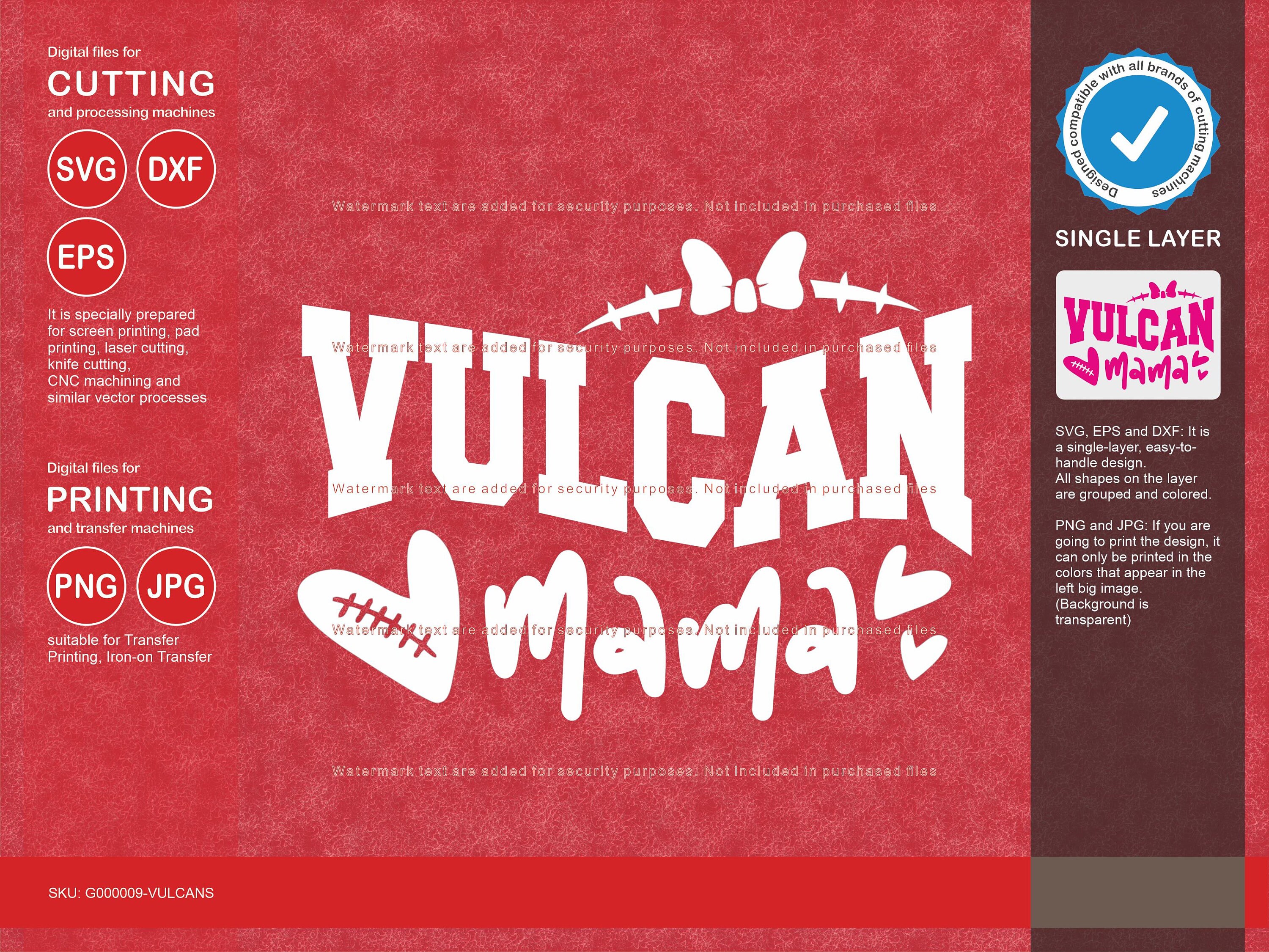 Vulcans Svg Vulcan 9 Football Svg Mascot Designs Pack - Etsy