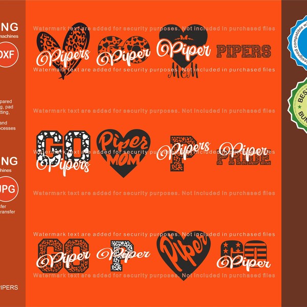 Piper Svg - Etsy