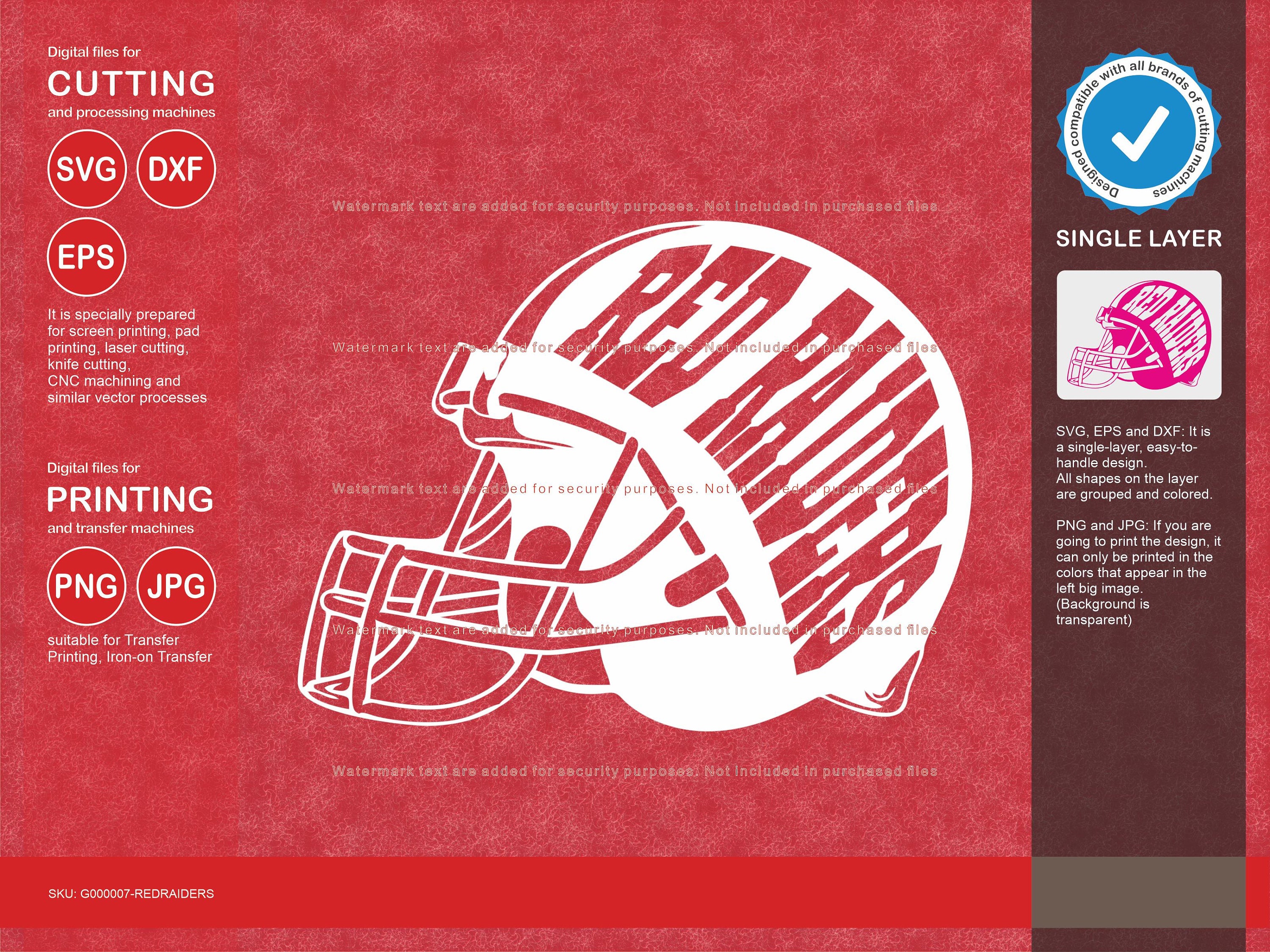 Red Raiders Svg, Red Raider 9 Football Svg Mascot Designs Pack, Red ...