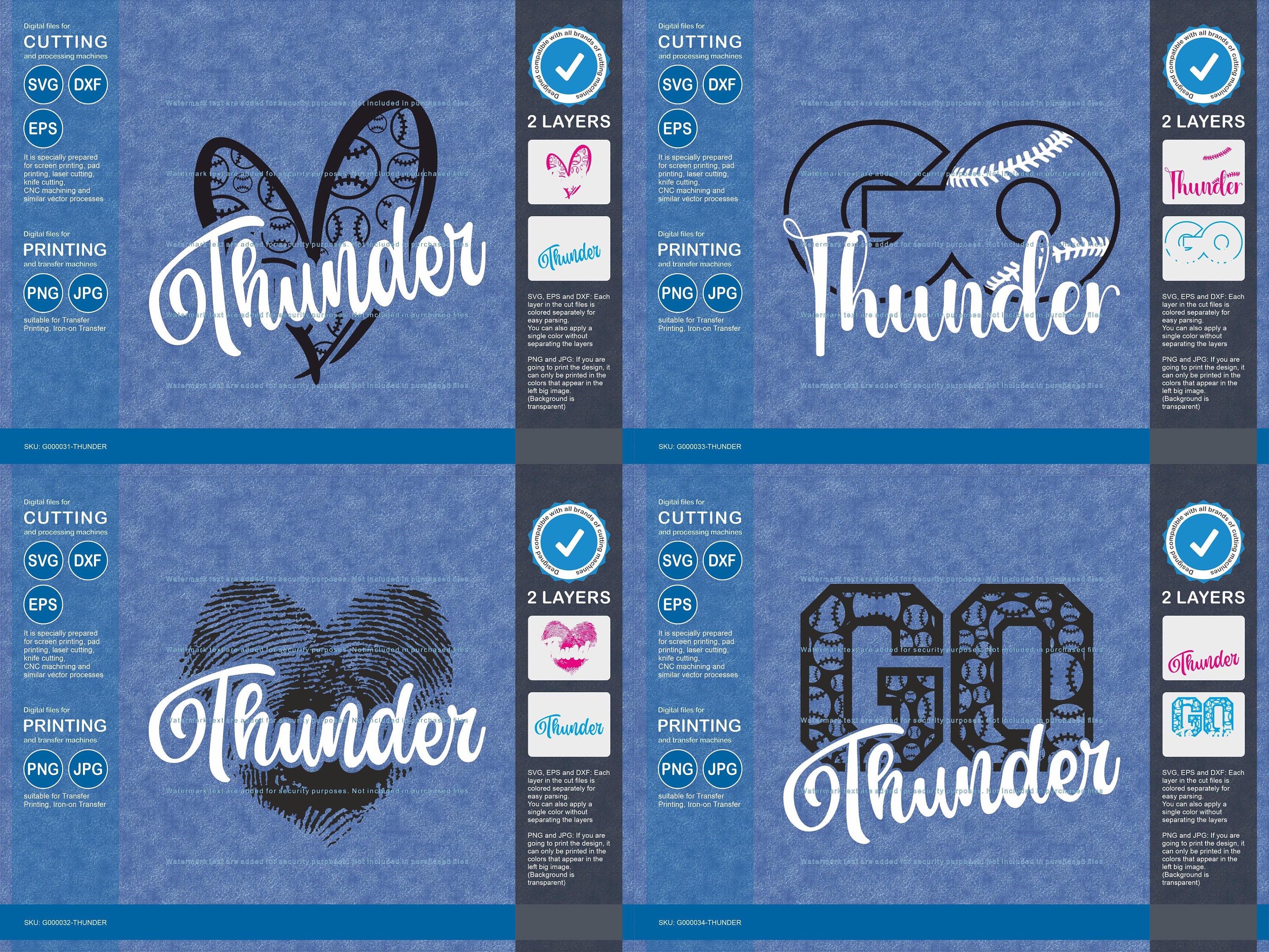 Thunder Svg, Thunder 20 Baseball Svg Mascot Designs Pack, Thunder Svg ...