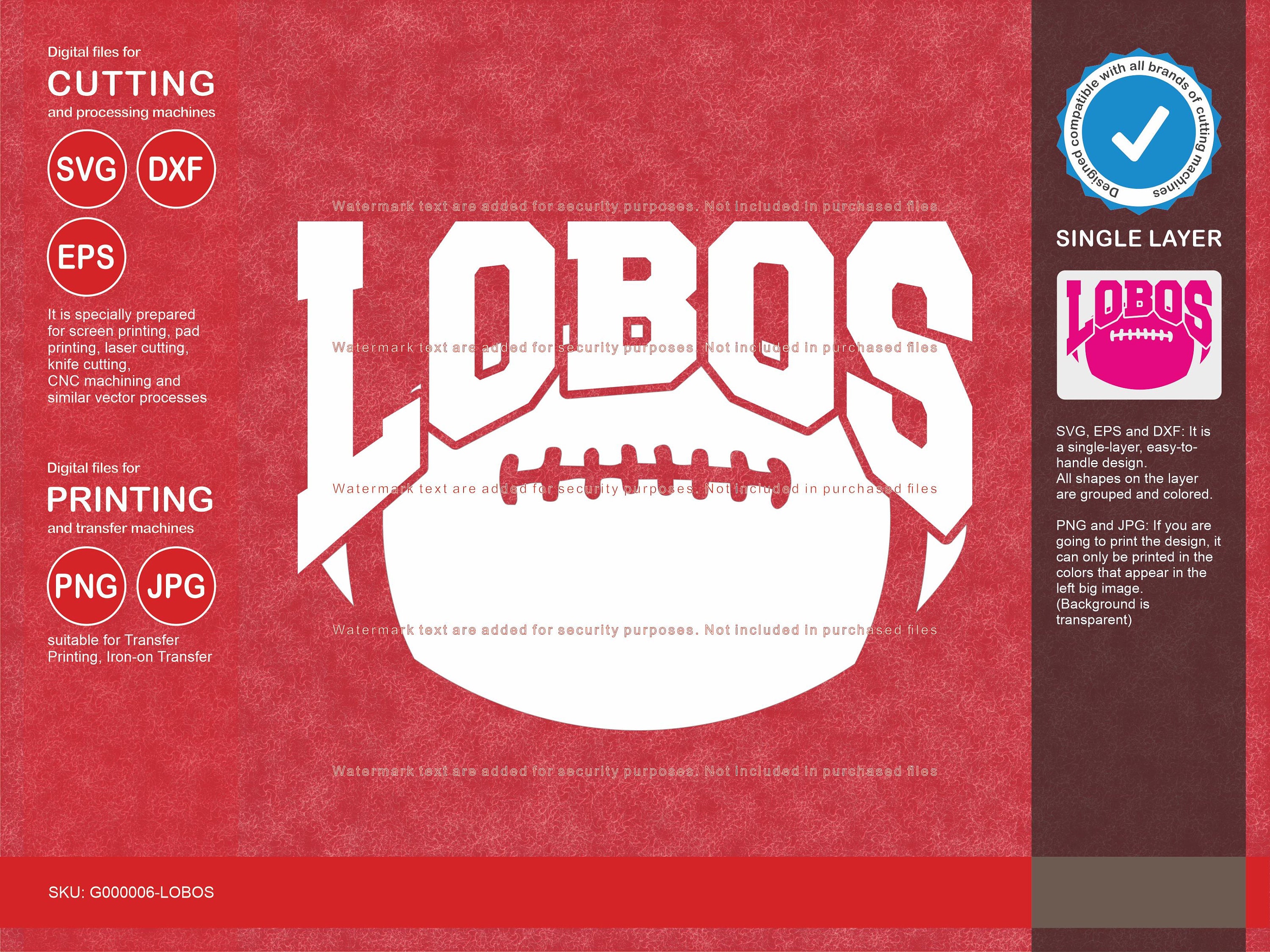 Lobos Svg Lobo 9 Football Svg Mascot Designs Pack Lobos Svg - Etsy