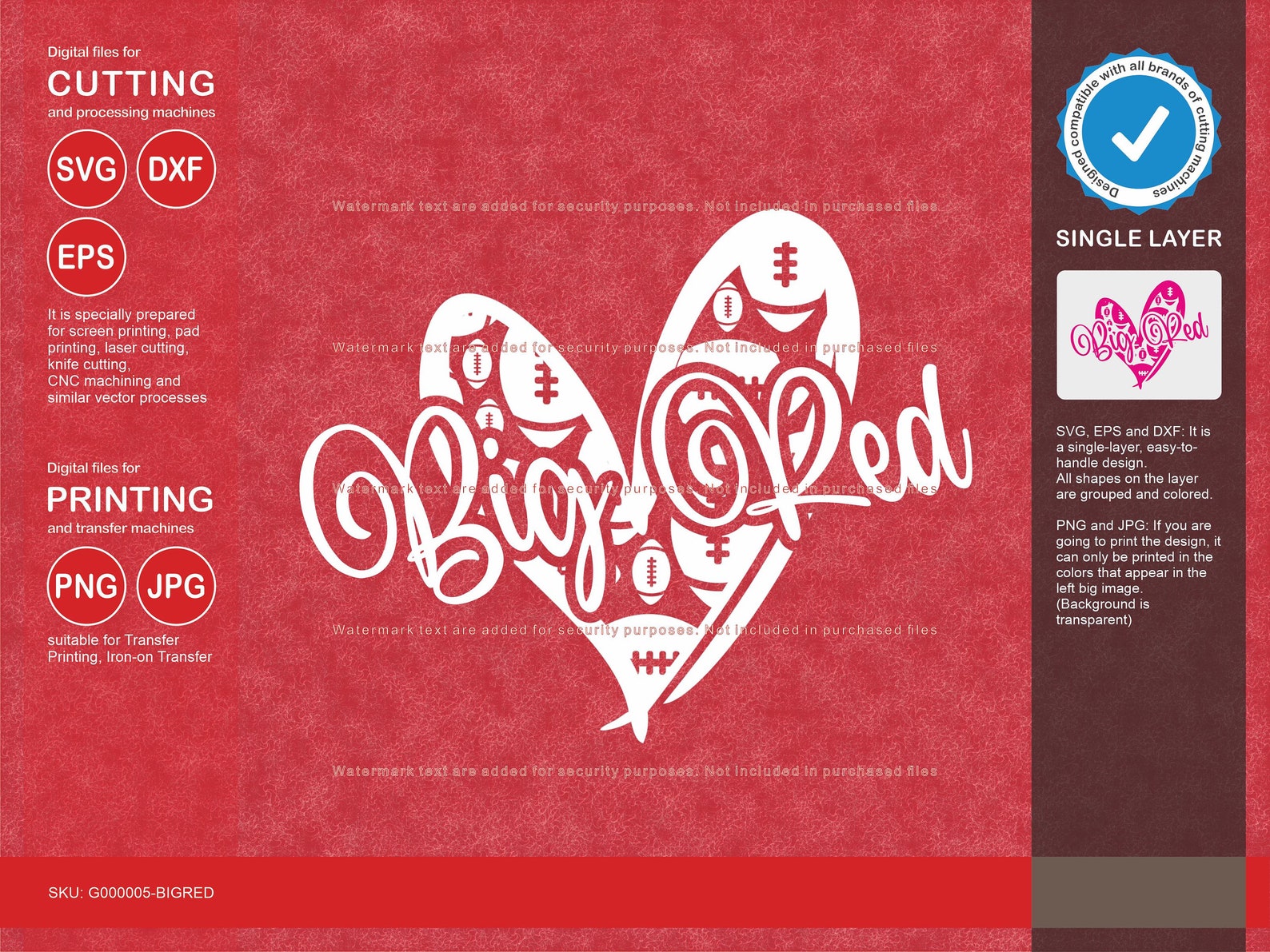 Big Red Svg, Big Red 9 Football Svg Mascot Designs Pack, Big Red Svg ...