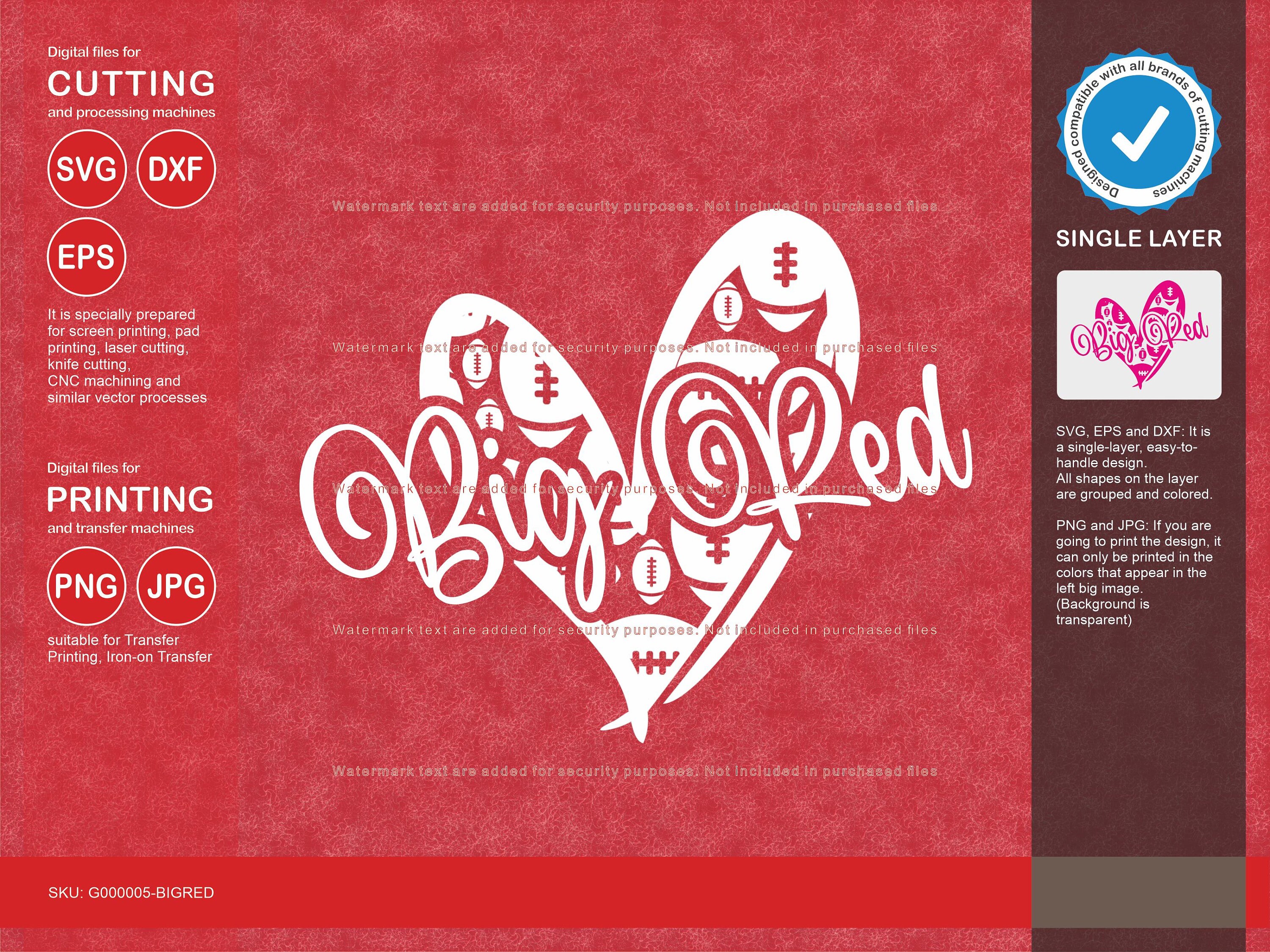 Big Red Svg, Big Red 9 Football Svg Mascot Designs Pack, Big Red Svg ...