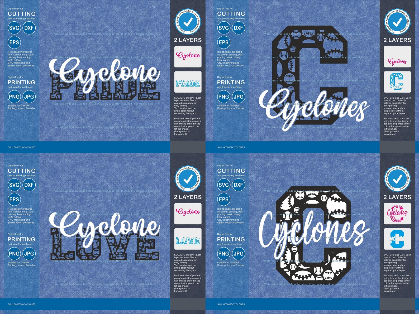 Cyclones Svg, Cyclone 20 Baseball Svg Mascot Designs Pack, Cyclones Svg Cut Files Bundle ...