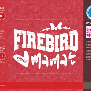 Firebirds Svg, Firebird 9 Football Svg Mascot Designs Pack, Firebirds ...