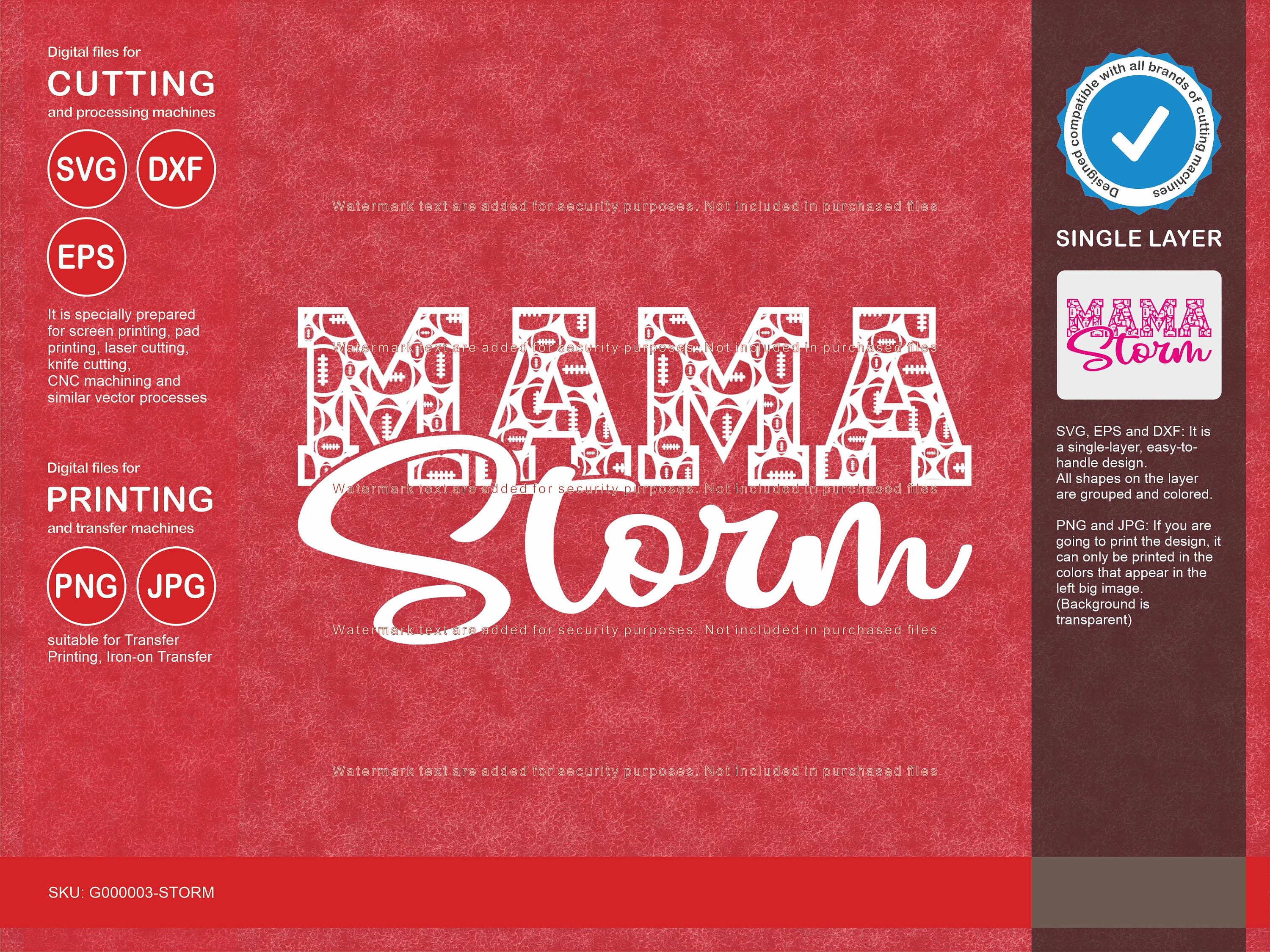 Storm Svg, Storm 9 Football Svg Mascot Designs Pack, Storm Svg Cut ...