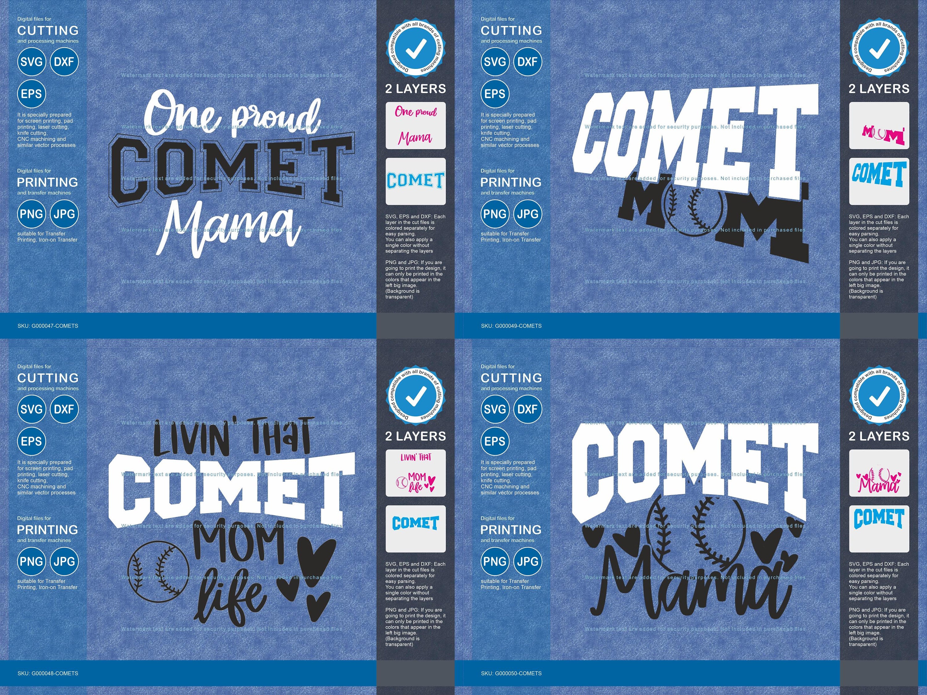 Comets Svg, Comet 20 Baseball Svg Mascot Designs Pack, Comets Svg Cut ...