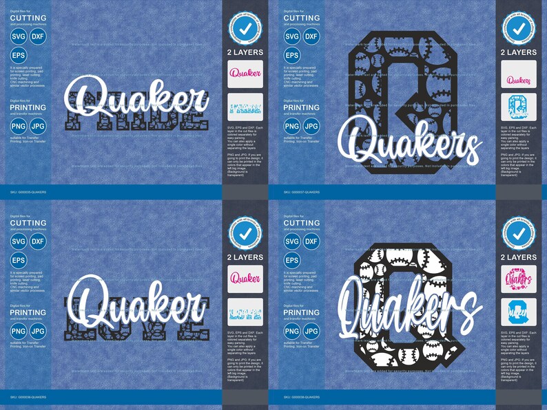 Quakers Svg, Quaker 20 Baseball Svg Mascot Designs Pack, Quakers Svg ...