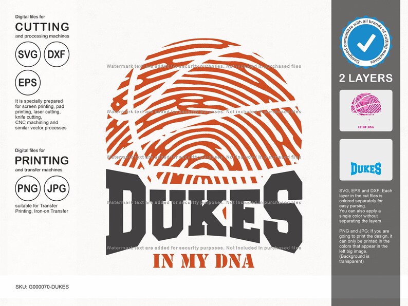 Dukes Svg, Dukes Basketball Svg, 9-pack Dukes Svg Bundle, Cut and Iron ...