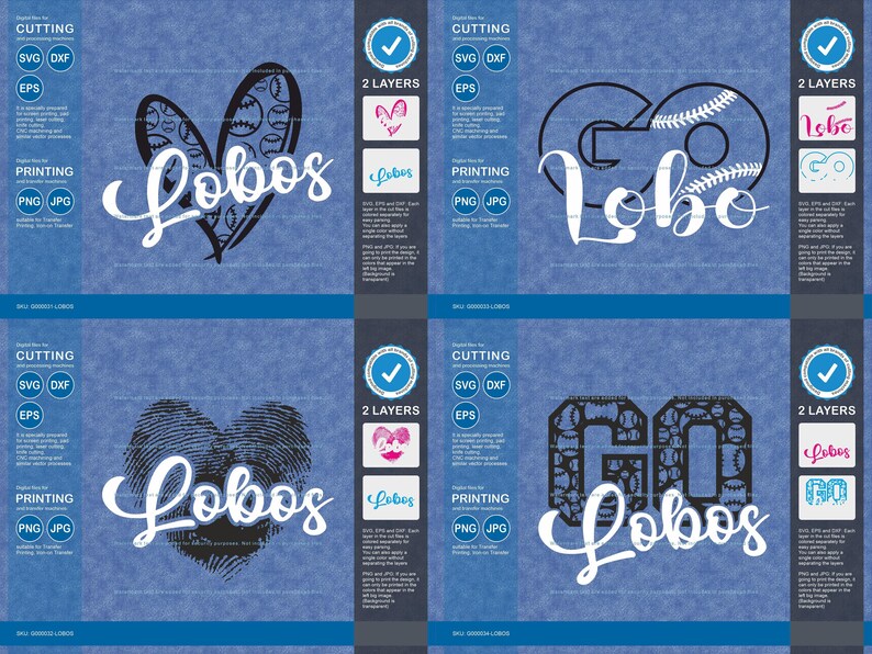 Lobos Svg, Lobo 20 Baseball Svg Mascot Designs Pack, Lobos Svg Cut ...