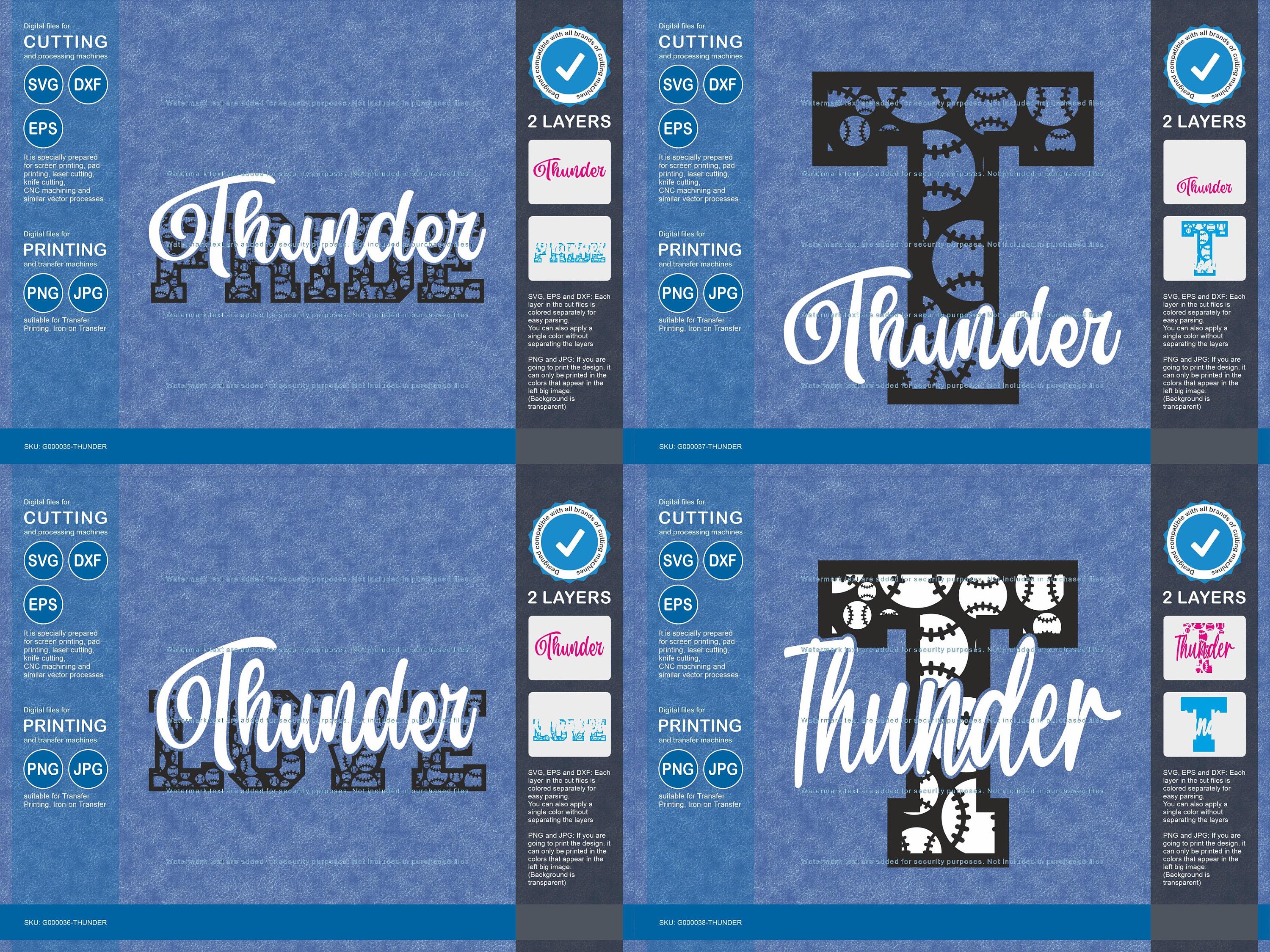 Thunder Svg, Thunder 20 Baseball Svg Mascot Designs Pack, Thunder Svg ...