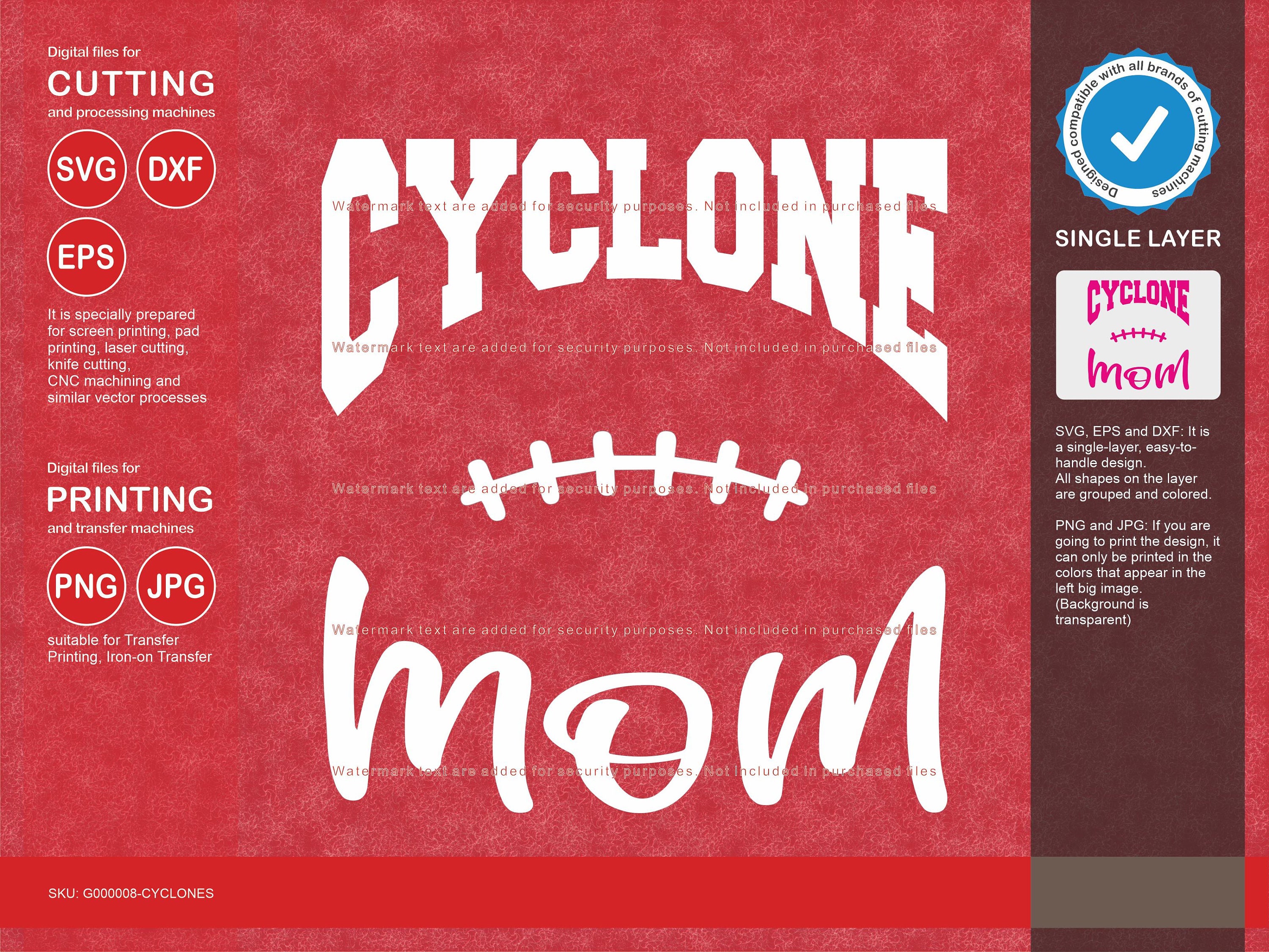 Cyclones Svg, Cyclone 9 Football Svg Mascot Designs Pack, Cyclones Svg ...