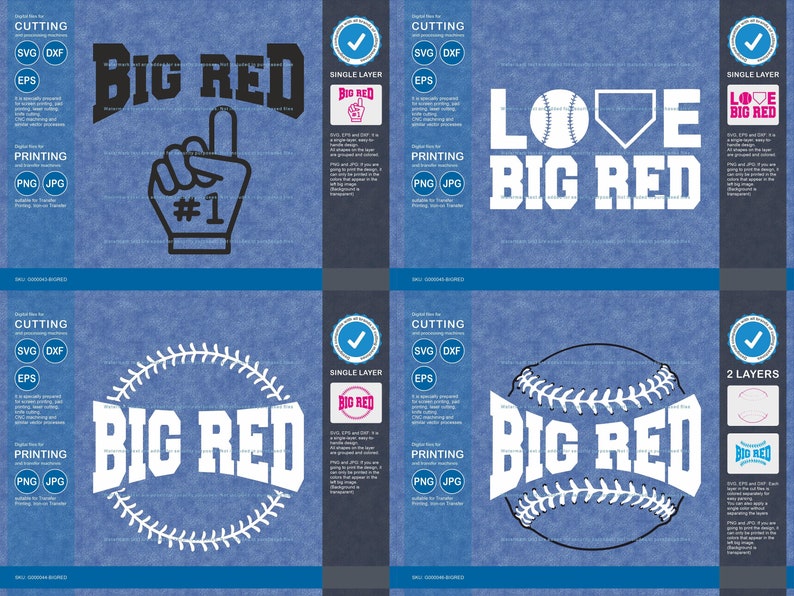 Big Red Svg, Big Red 20 Baseball Svg Mascot Designs Pack, Big Red Svg ...