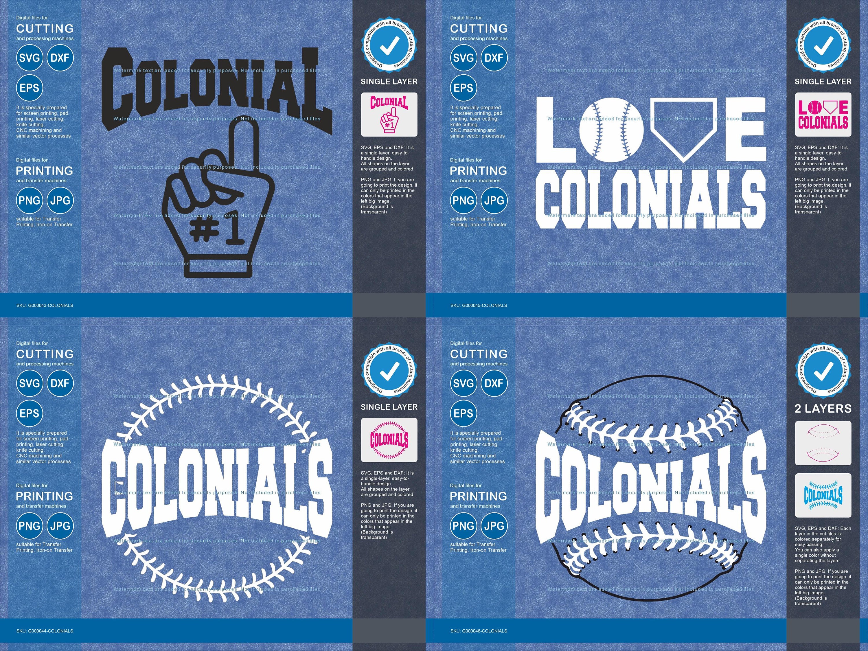 Colonials Svg Colonial 20 Baseball Svg Mascot Designs Pack - Etsy