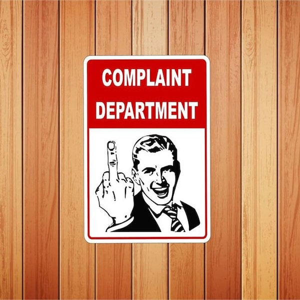 Complaint Department - Etsy