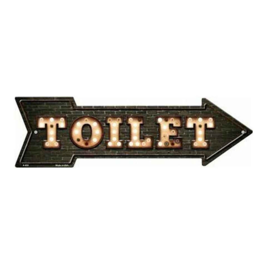 Arcade Metal Arrow Sign or Decal Sticker - Etsy