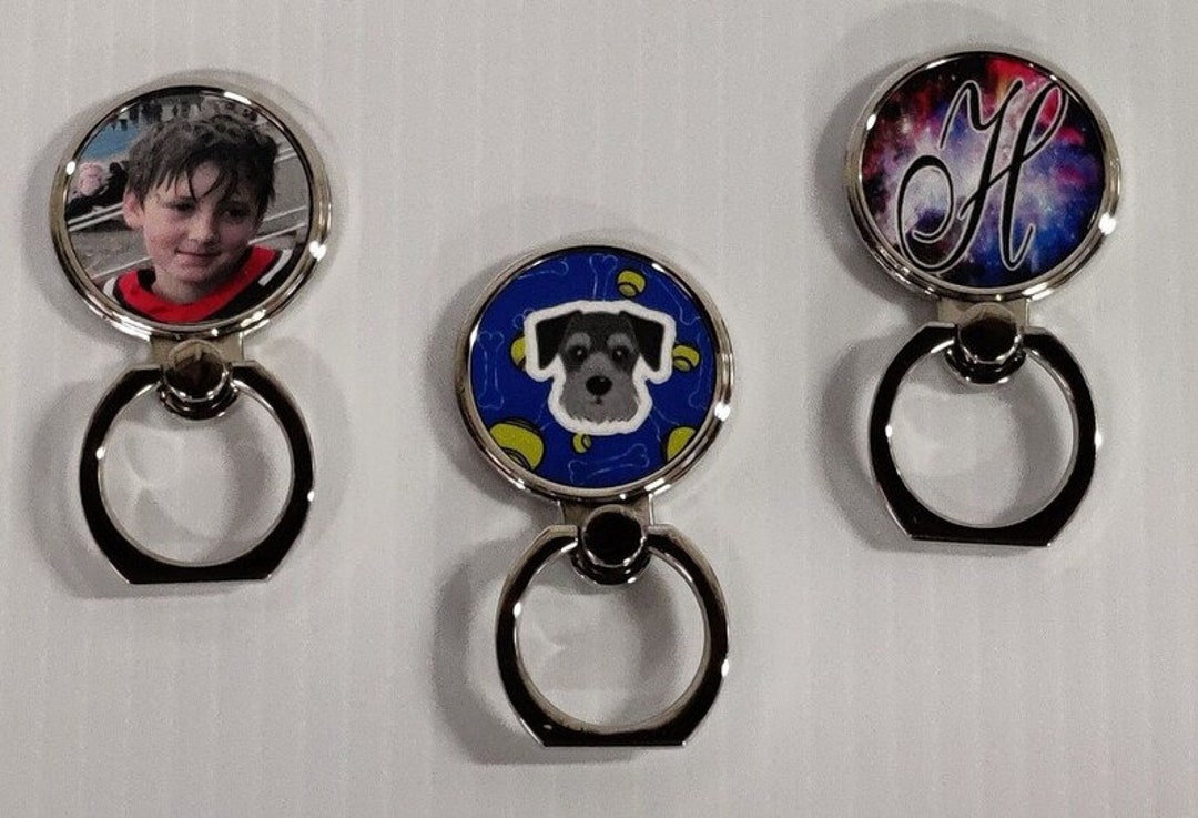 Personalized Ring Phone Stand Custom Pop Socket - Etsy