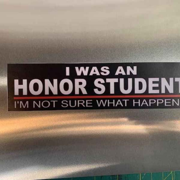 Honor Student Stickers - Etsy
