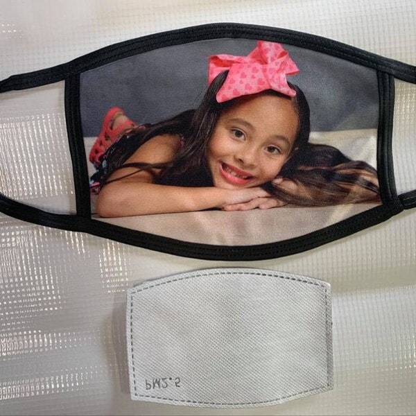 Custom Face Mask - Etsy