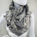 Ripped Denim Avantgarde Scarf: Post-apocalyptic Burning Man Accessory ...