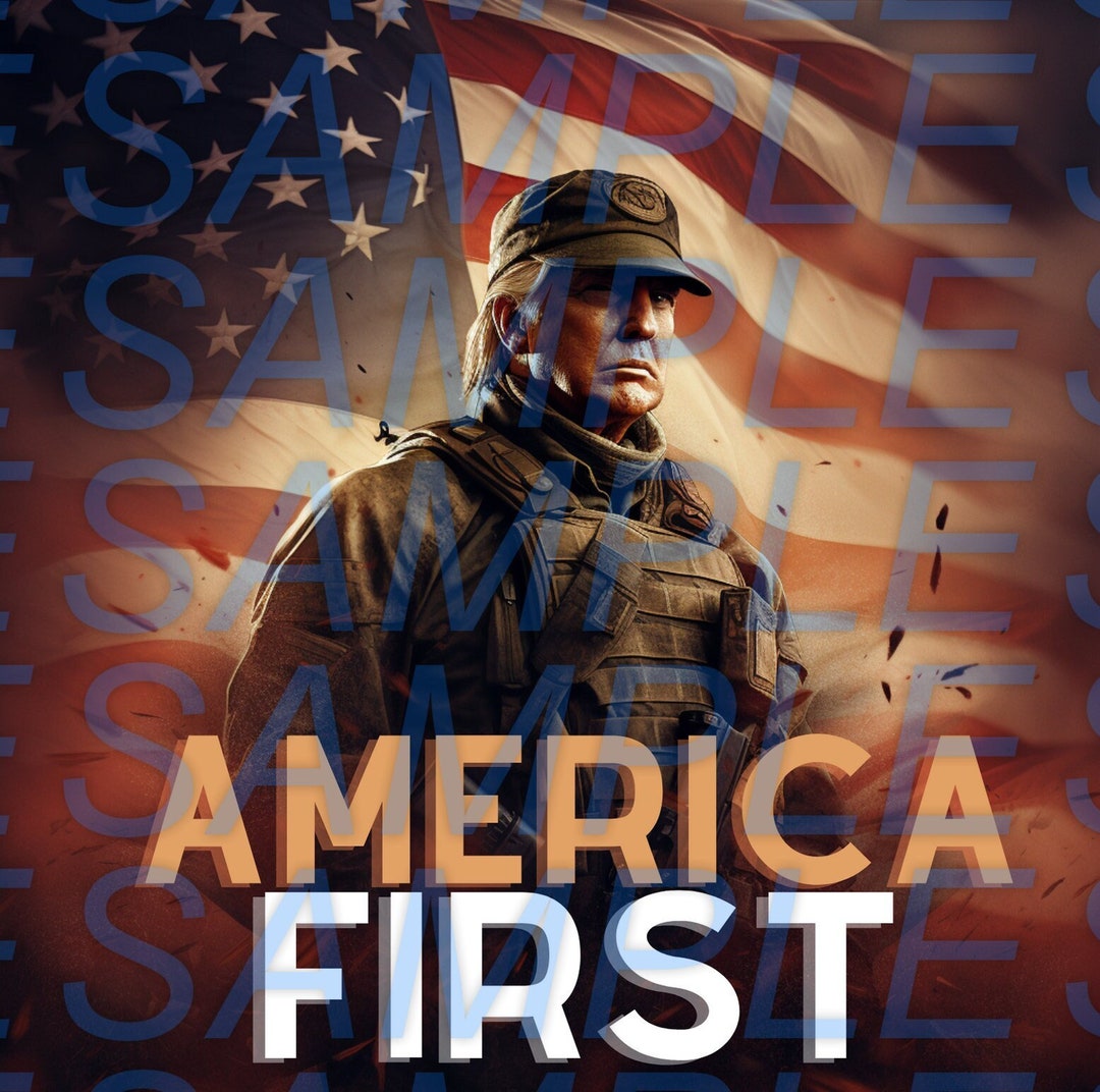 Donald Trump America First Trump 2024 PNG Digital Download - Etsy