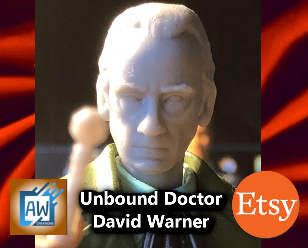 Unbound Doctor david Warner Dr Who - Etsy UK