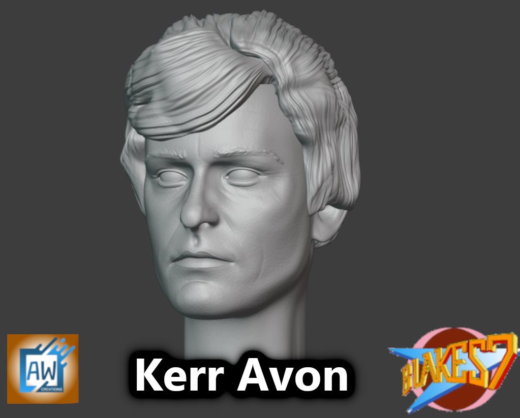 Blakes 7 Kerr Avon Headsculpt - Etsy UK