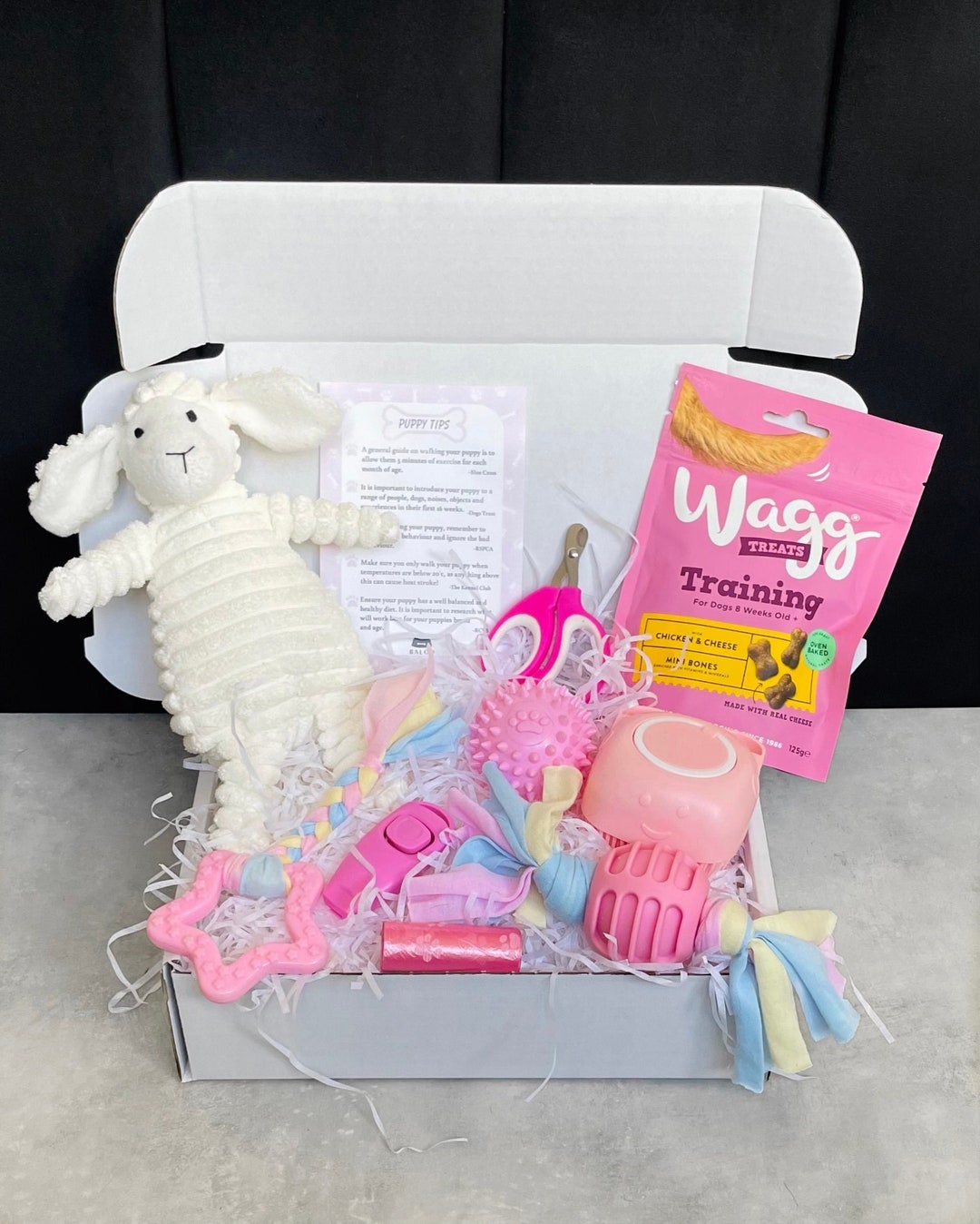 Puppy Starter Kit | Luxury Puppy Hamper | Puppy Gift Box | New Puppy ...