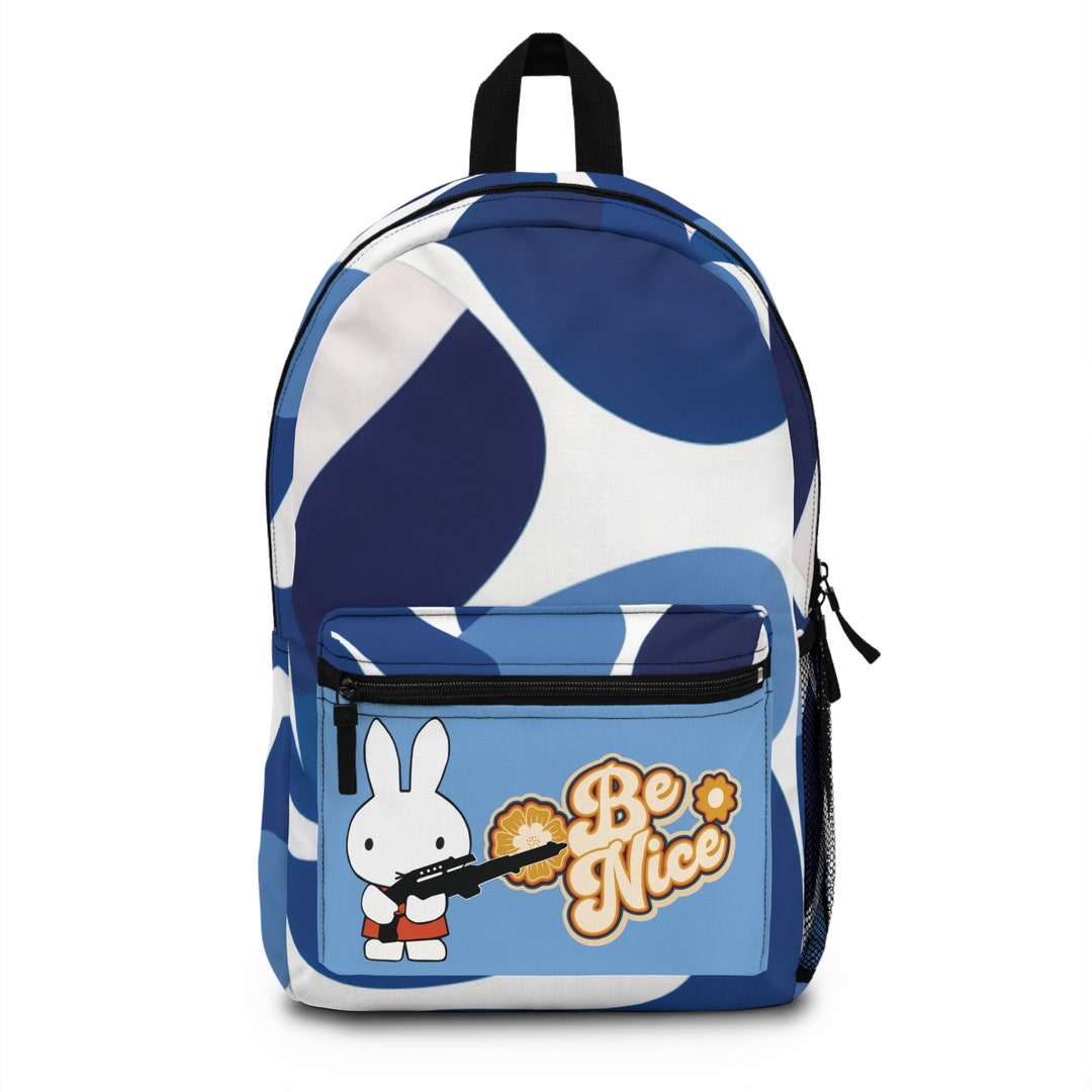 Miffy Be Nice Armed & Dangerous Backpack - Etsy
