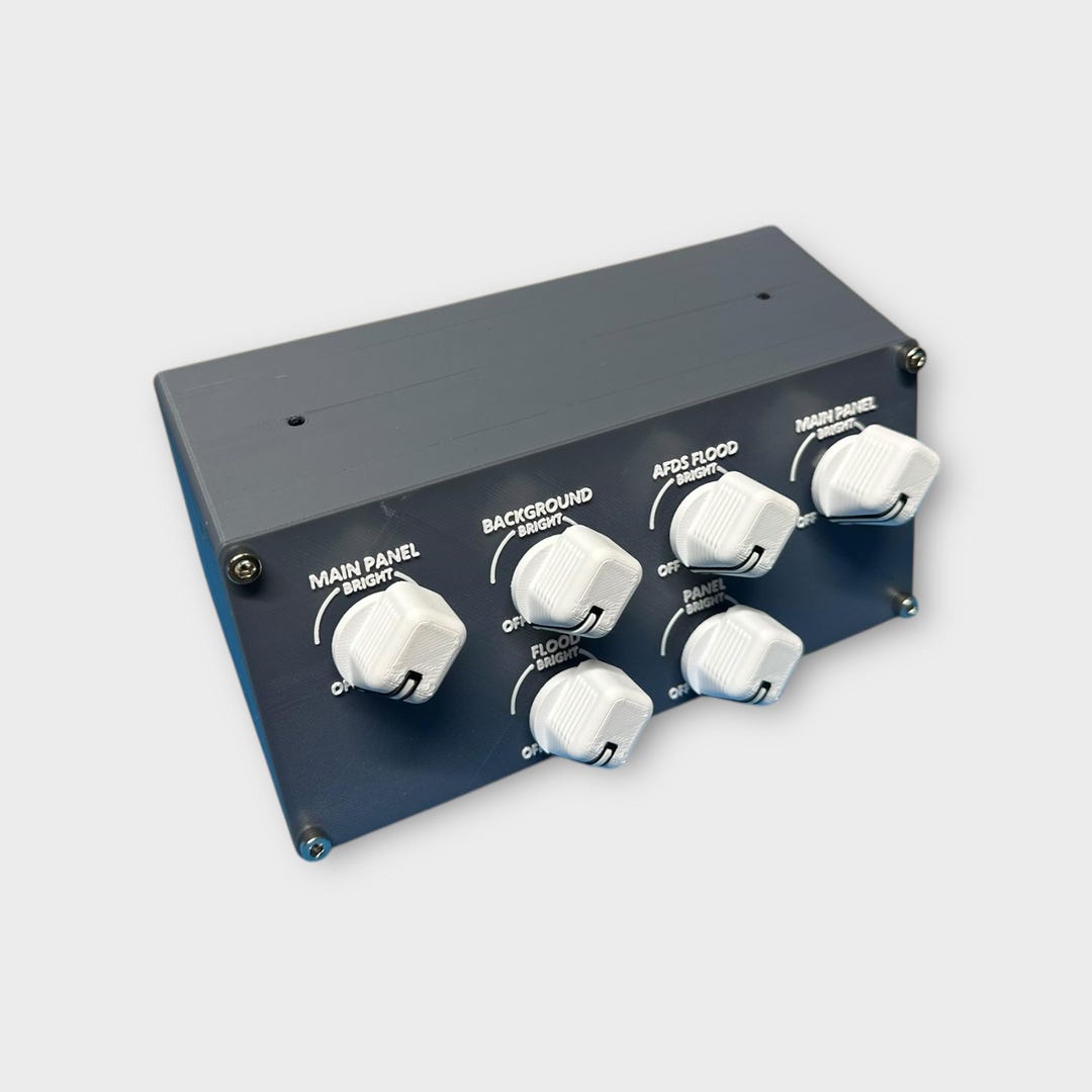 Boeing 737 Cockpit Lighting Control Module - Flight Simulator - Home ...