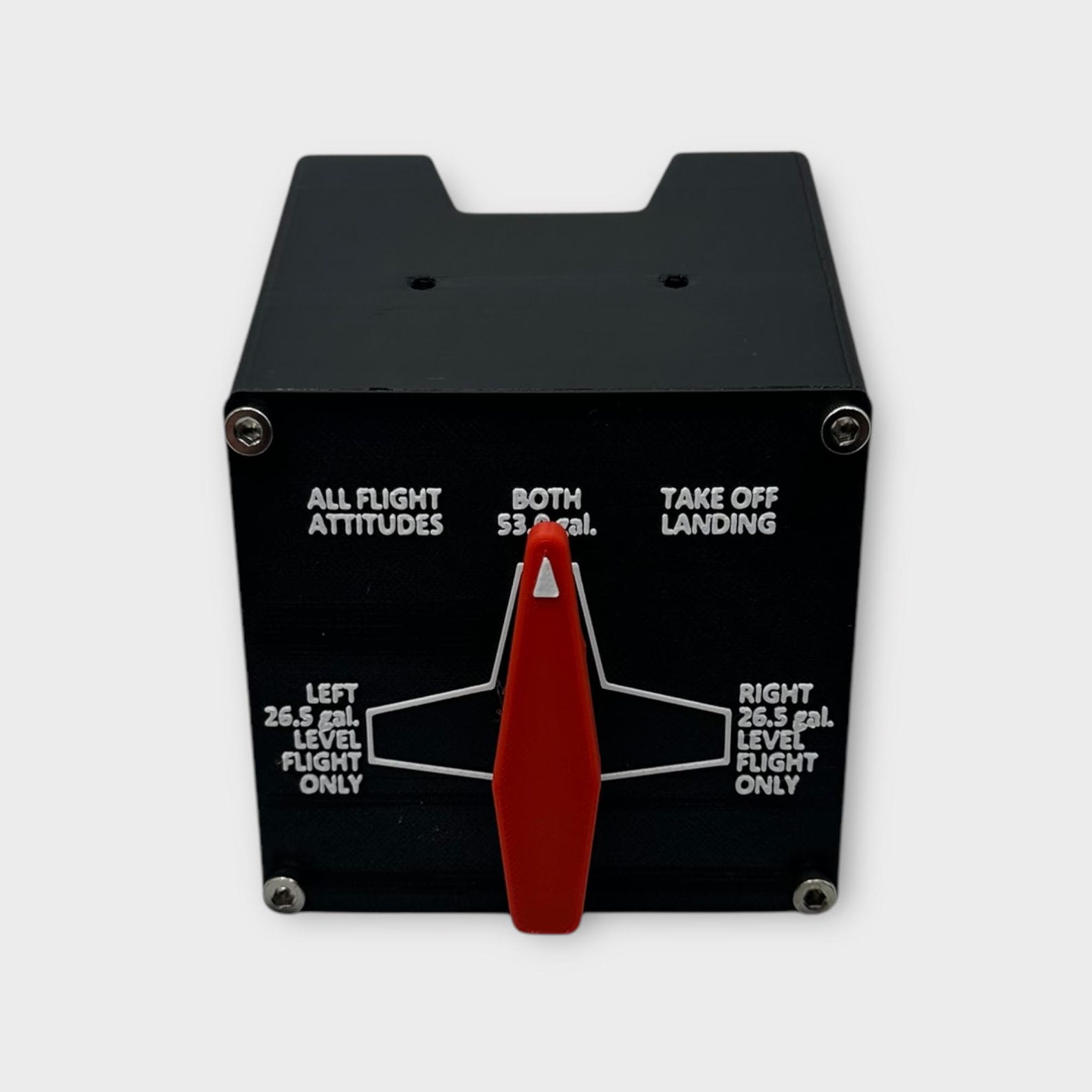 GA Single Engine 3-position Fuel Control Panel - Flight Simulator ...