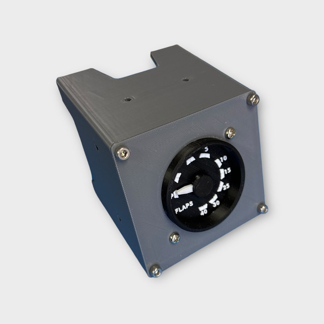 Boeing 737 Analogue Flaps Gauge - Flight Simulator - Home Cockpit ...