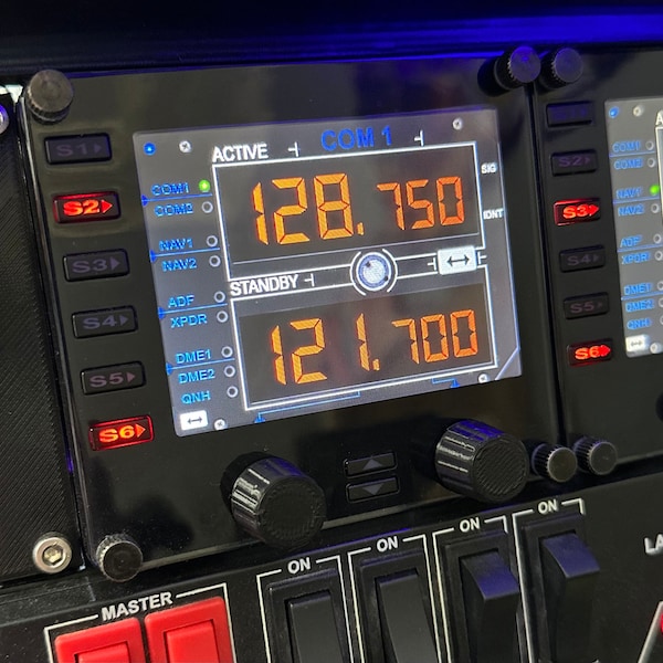 Flight Sim Panel - Etsy