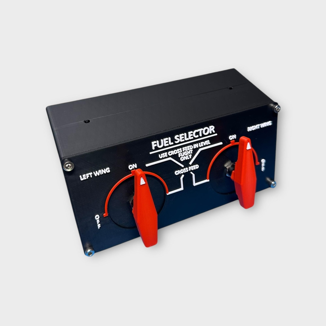 GA Twin Engine 3-position Fuel Control Panel - Flight Simulator - Home ...