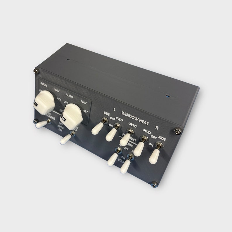 Boeing 737 IRS, No Smoking / Passenger Seat Belt & Window Heat / Probe ...