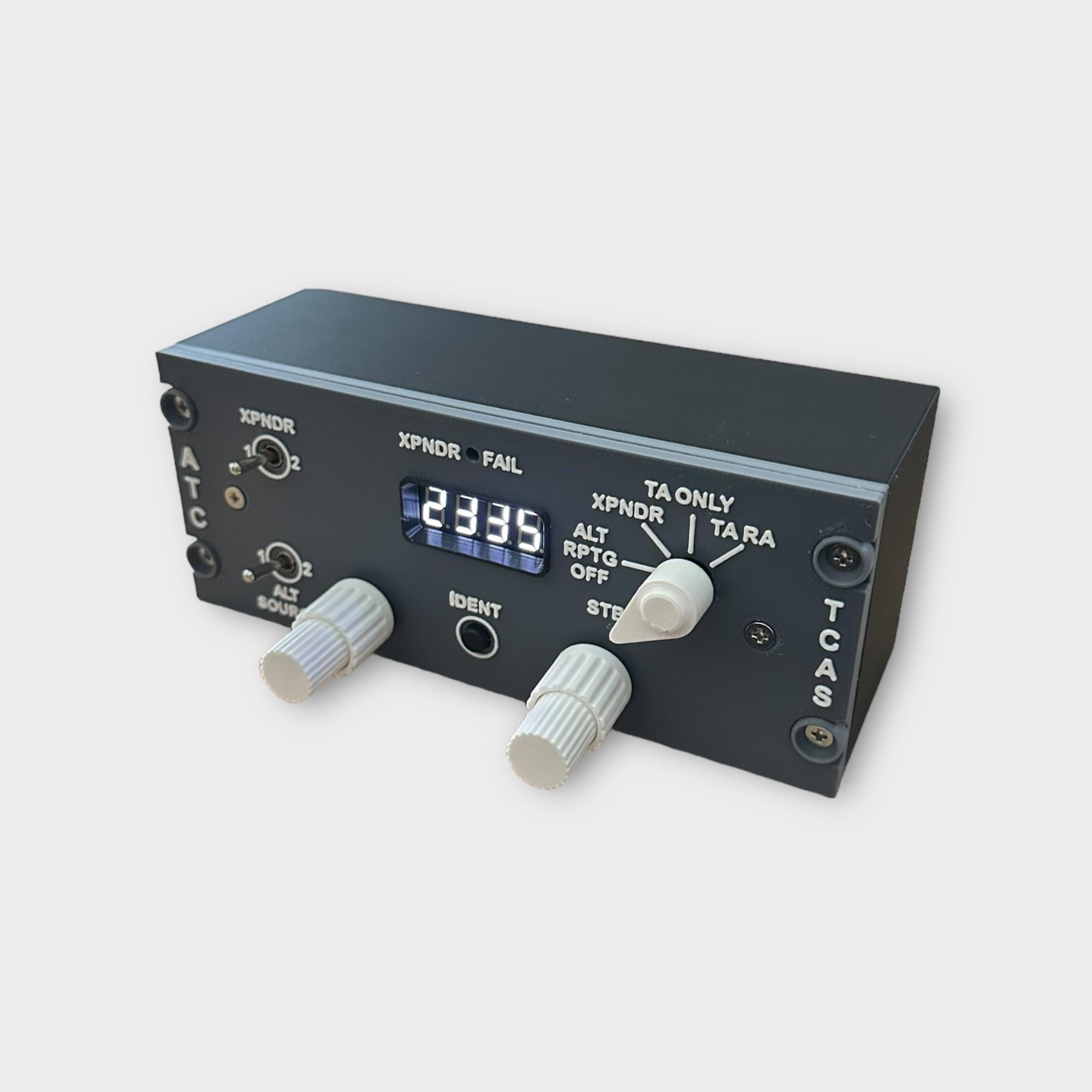 Boeing 737 ATC / TCAS Panel - Flight Simulator - Home Cockpit Panels - Etsy