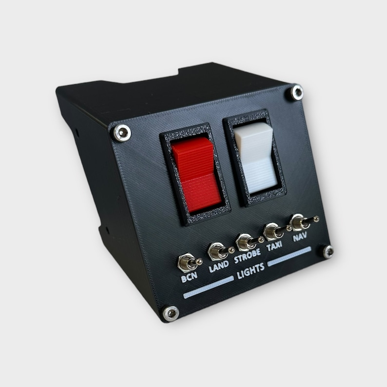 GA Switch Panel Module - Flight Simulator - Home Cockpit Panels - Etsy