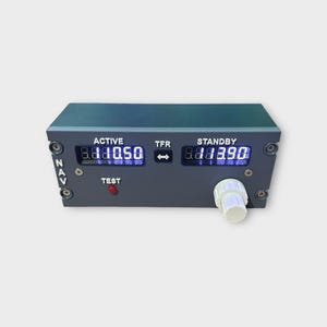 Boeing 737 Radio Navigation Panel - Flight Simulator - Home Cockpit ...