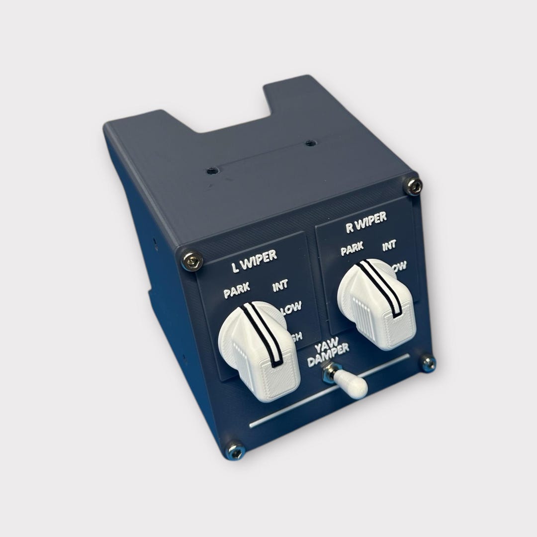 Boeing 737 Wiper Module - Flight Simulator - Home Cockpit Panels - Etsy
