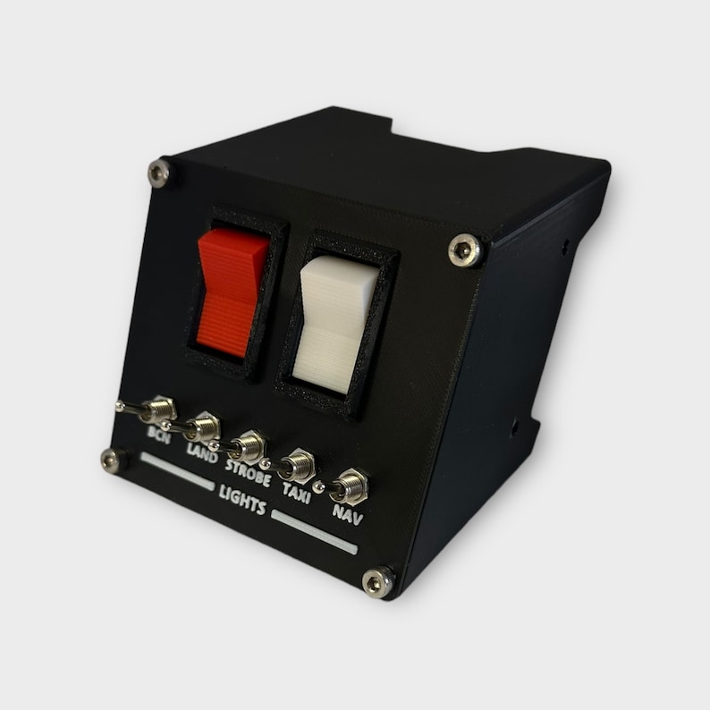 GA Switch Panel Module - Flight Simulator - Home Cockpit Panels - Etsy