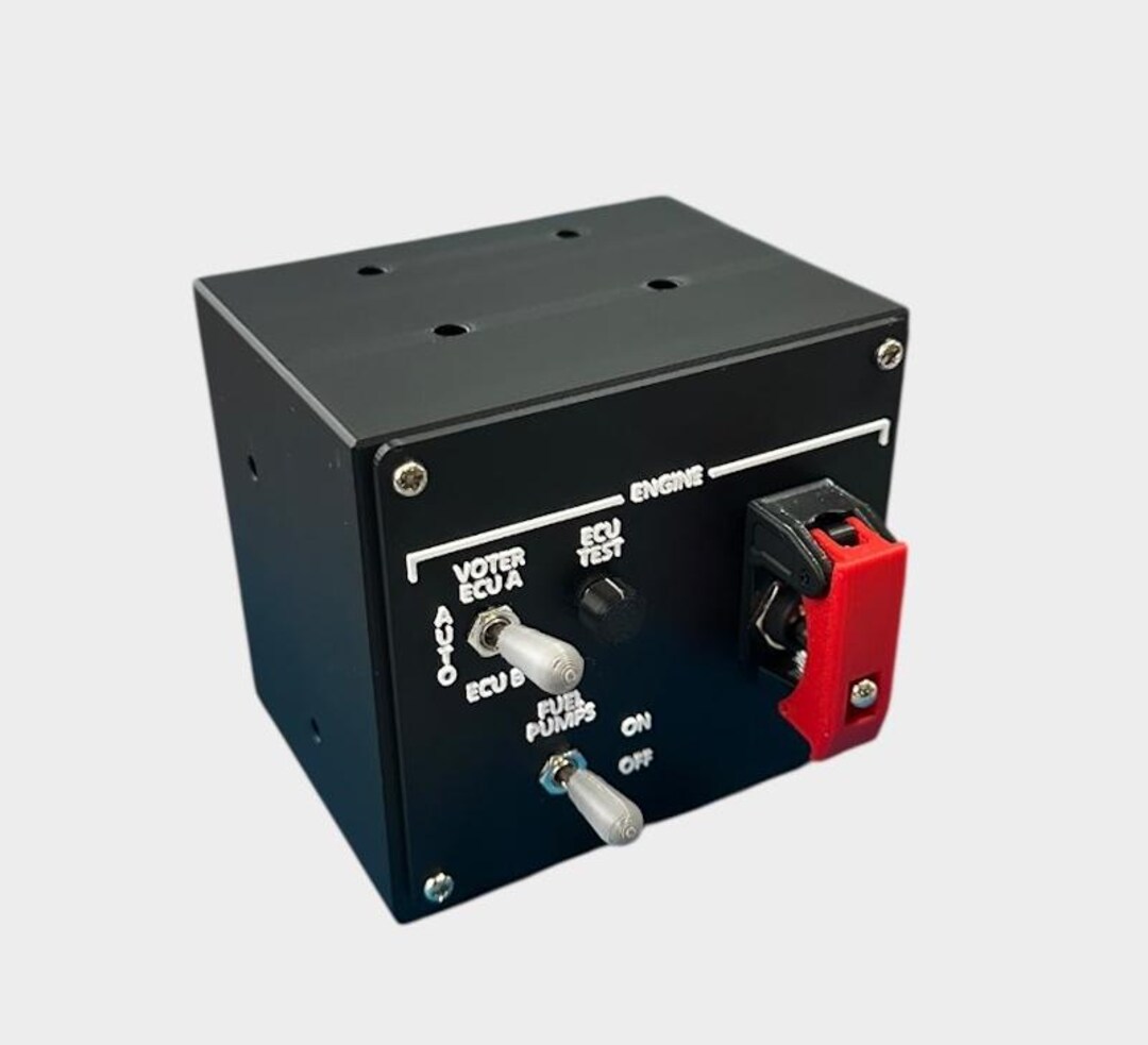 Diamond DA40 Engine Panel Module - Flight Simulator - Home Cockpit ...