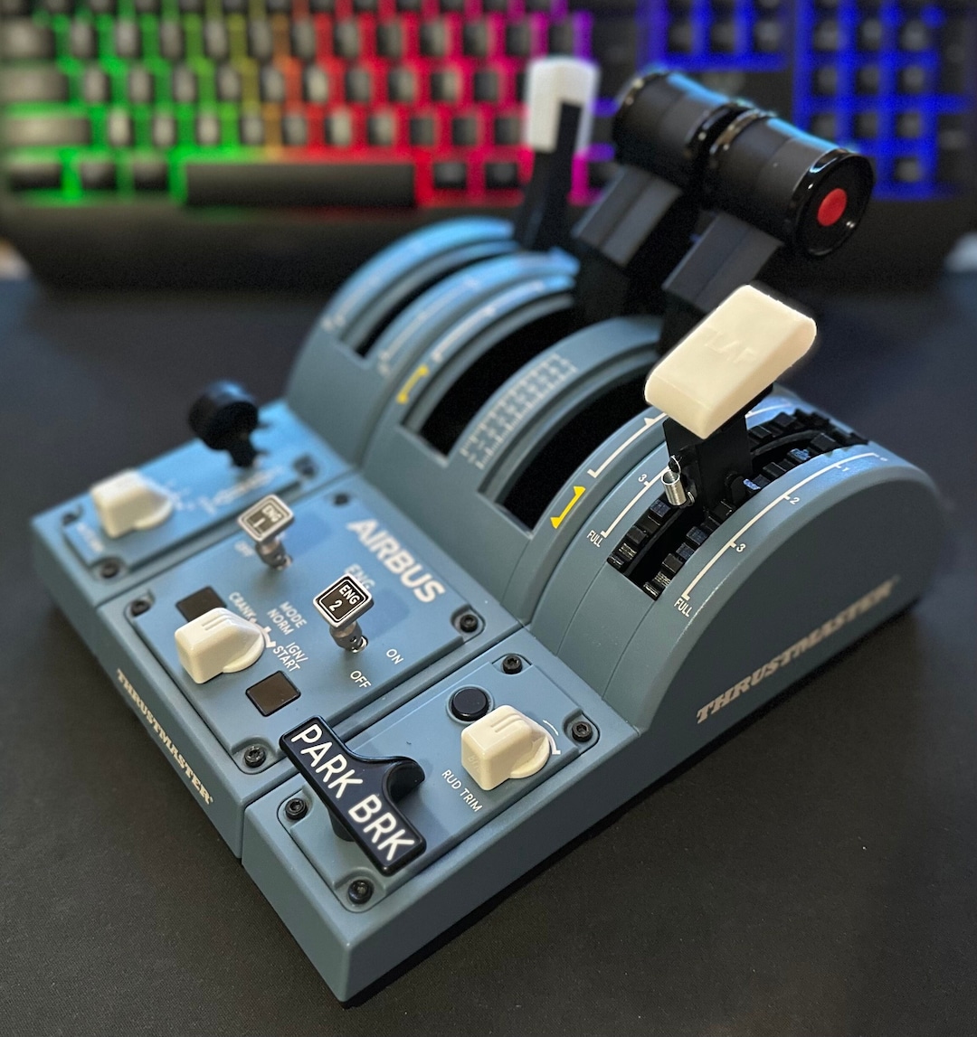 Buy Thrustmaster TCA Quadrant Boeing Style Flap & Speed Brake Lever ...