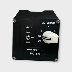 Boeing 737 Autobrake Module Flight Simulator Home Cockpit Panels - Etsy