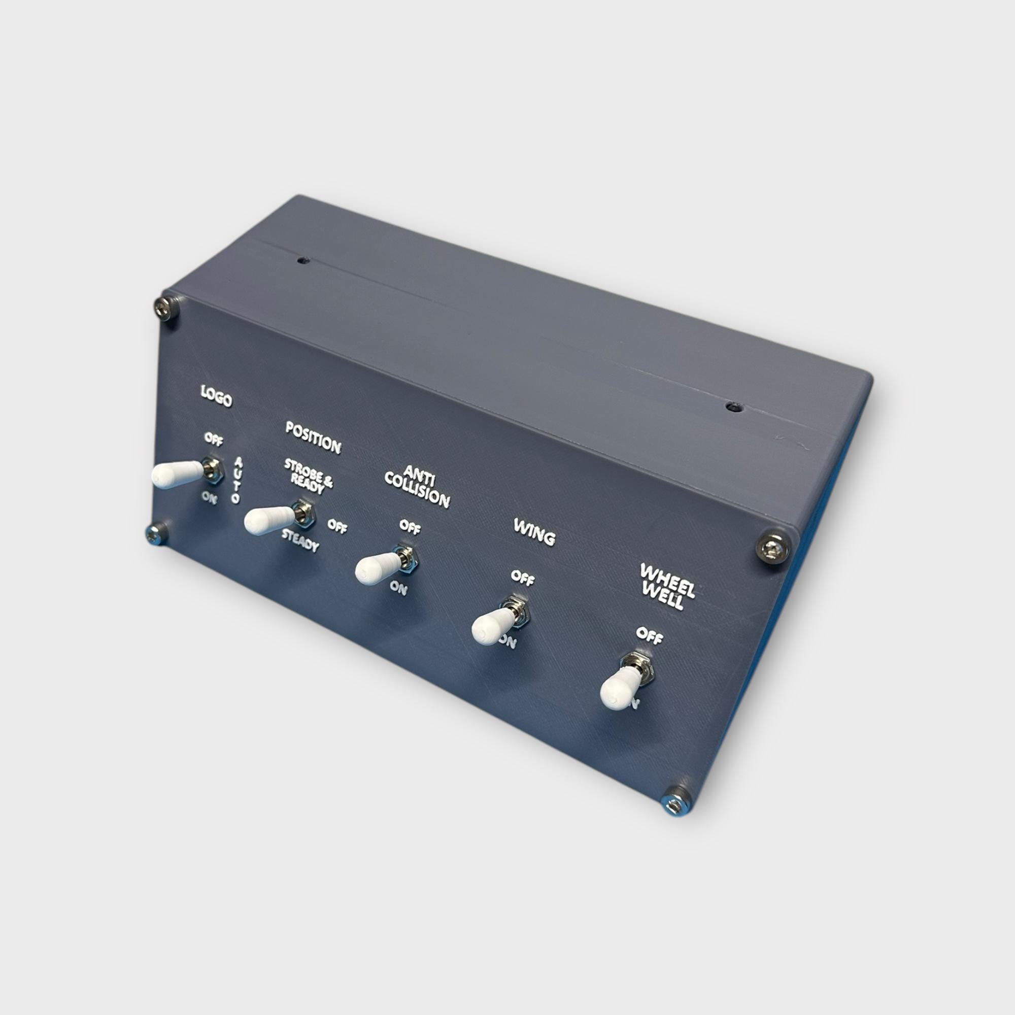Boeing 737 Overhead Lights Module - Flight Simulator - Home Cockpit ...