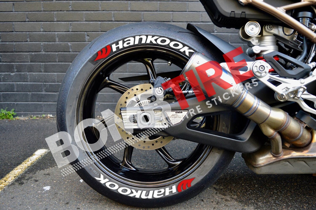 Permanent Tire Lettering Motorcycle Hankook Stickers Tire - Etsy