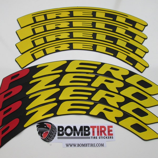 P Zero Tire Stickers - Etsy