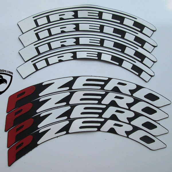 P Zero Tire Stickers - Etsy